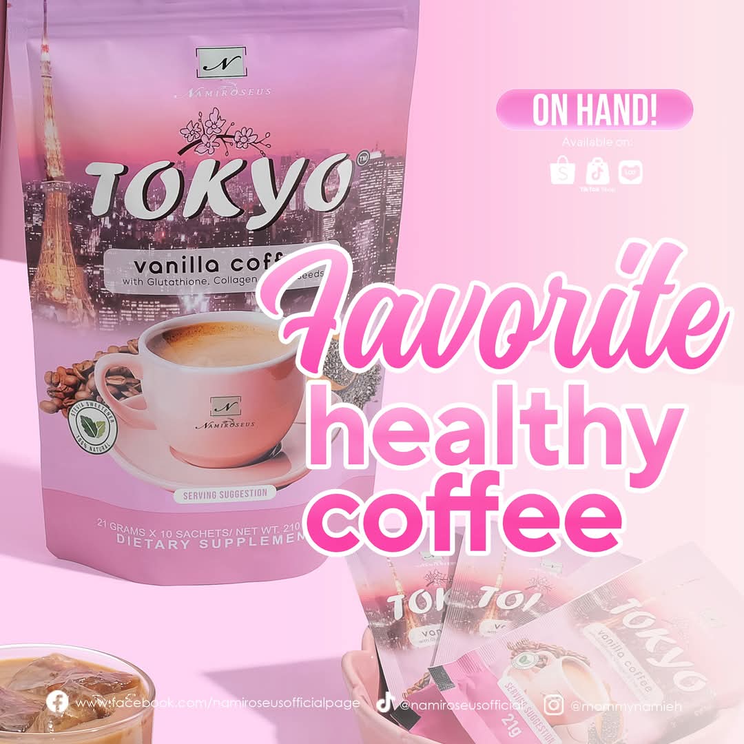 Tokyo Vanilla Coffee (Expires Sept 18 2026) – Mariel Kim
