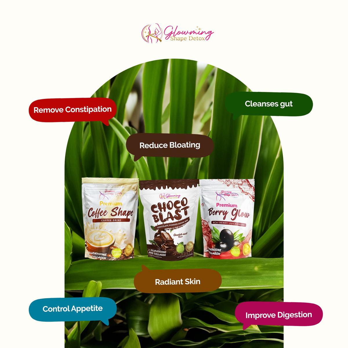 Glowing Shape Detox Drinks by Cris Cosmetics – Mariel Kim